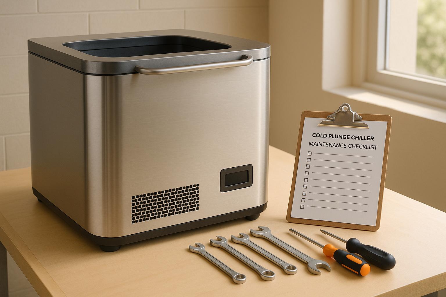 Cold Plunge Chiller Maintenance Checklist – ColdPlungeTubs.com